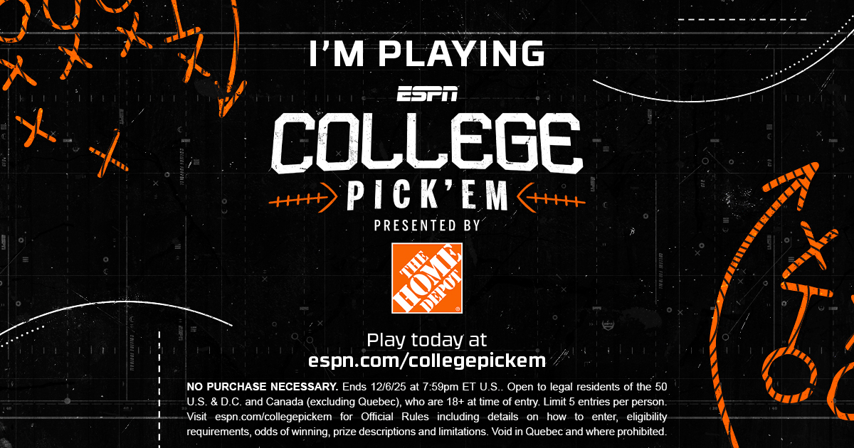 ESPN College Pick'em - Picks