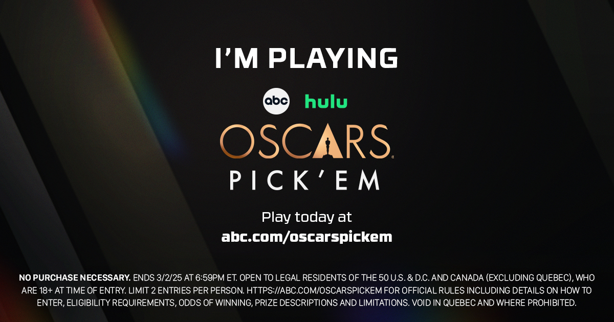 ABC Oscars Pick'em - Picks