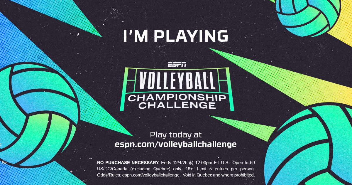 ESPN Volleyball Championship Challenge - Brackets